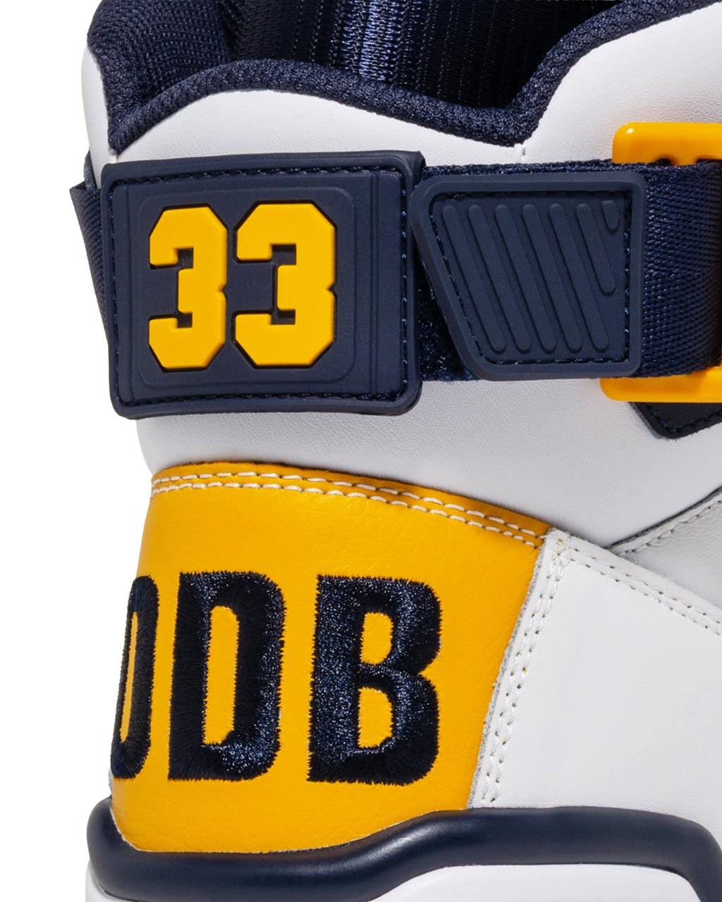 33 HI x ODB White/Navy/Yellow – Ewing Athletics