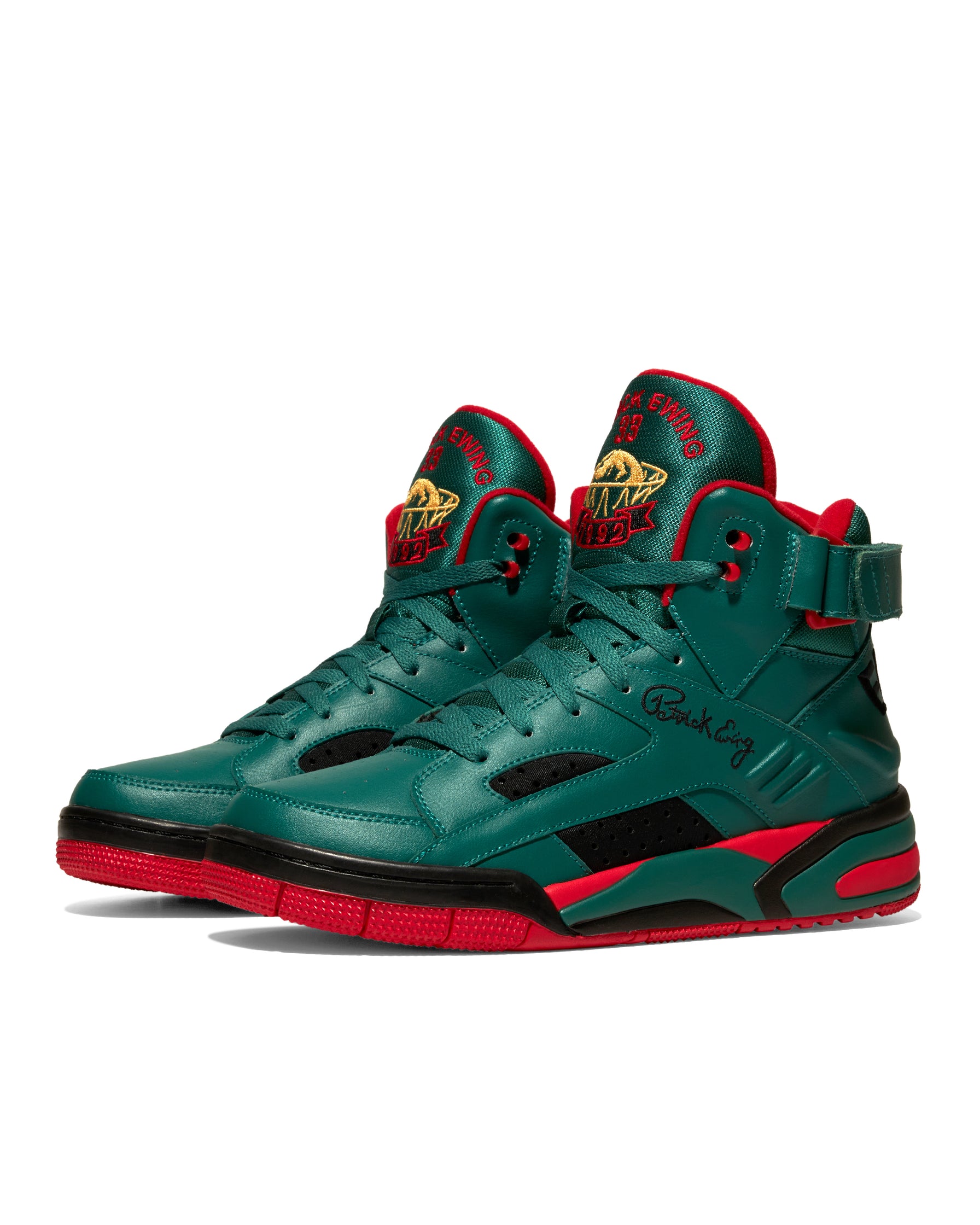 The Eclipse Shoe | Avocado Green, Red & Black – Ewing Athletics