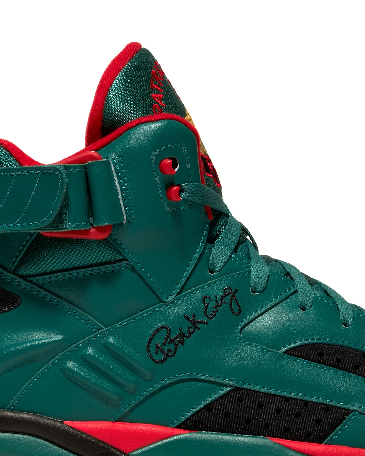 The Eclipse Shoe | Avocado Green, Red & Black – Ewing Athletics