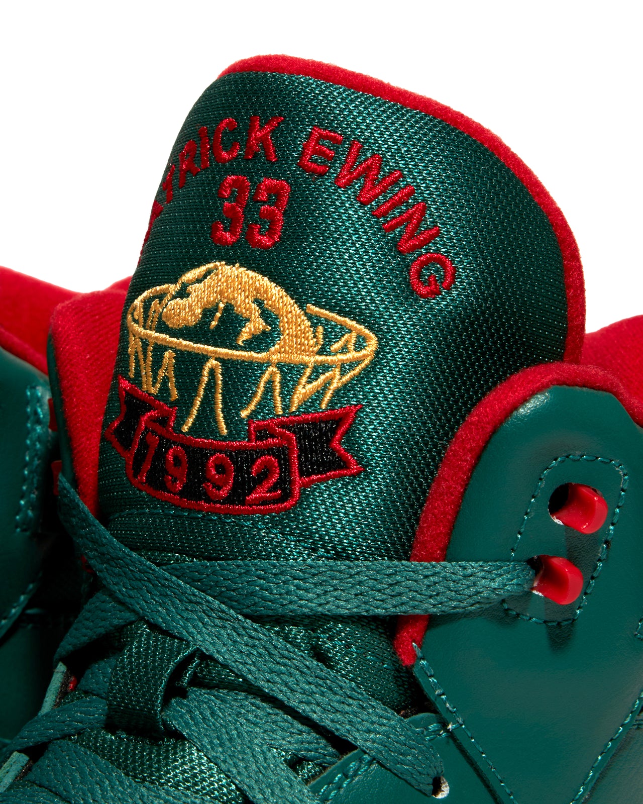 The Eclipse Shoe | Avocado Green, Red & Black – Ewing Athletics