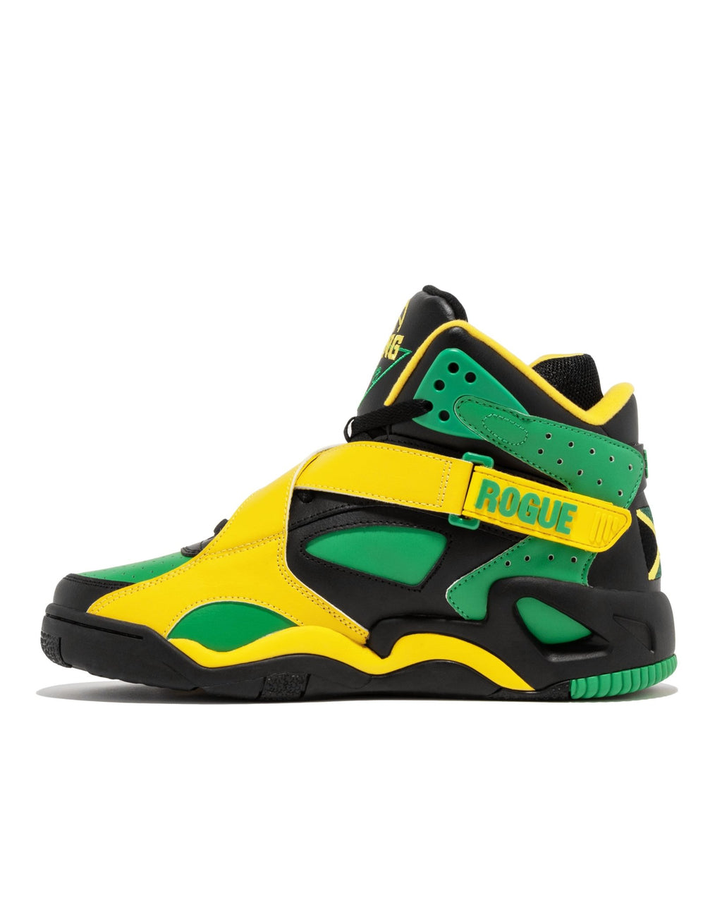 ROGUE JAMAICA Shoe I Black, Green & Yellow – Ewing Athletics