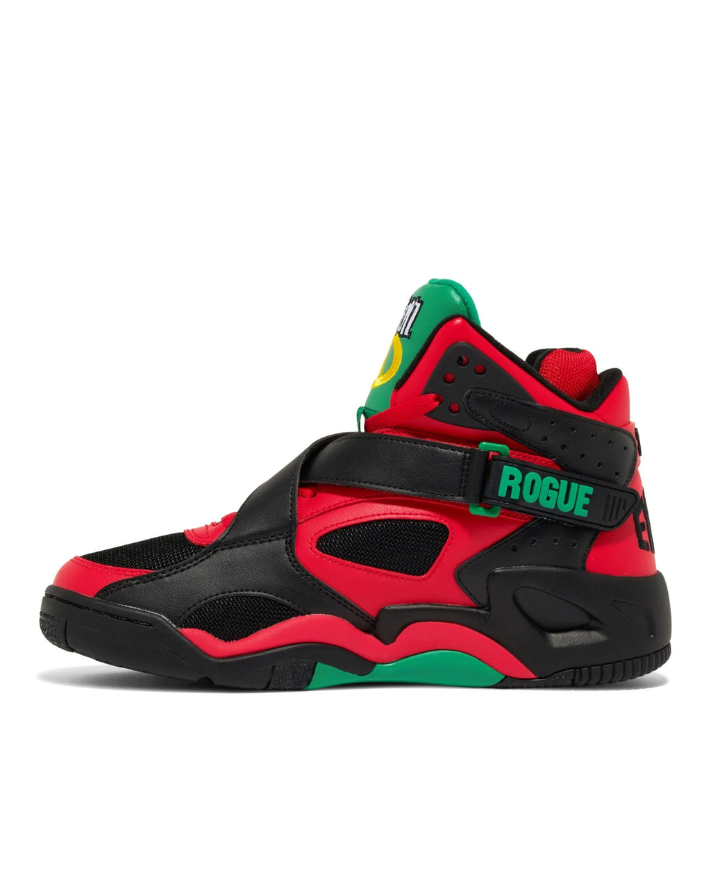 Black, Red & Green Men's Rogue x LOST BOYZ Sneaker – Ewing Athletics