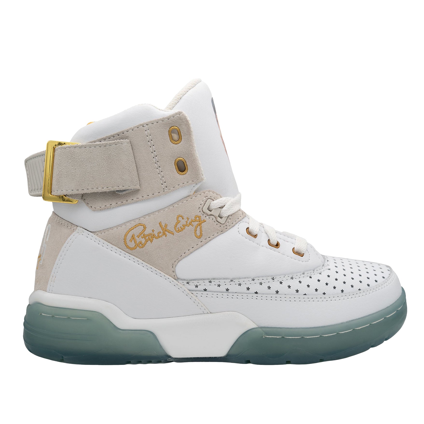 33 HI White/Grey/Gold/Ice x LAURENS J PREORDER – Ewing Athletics